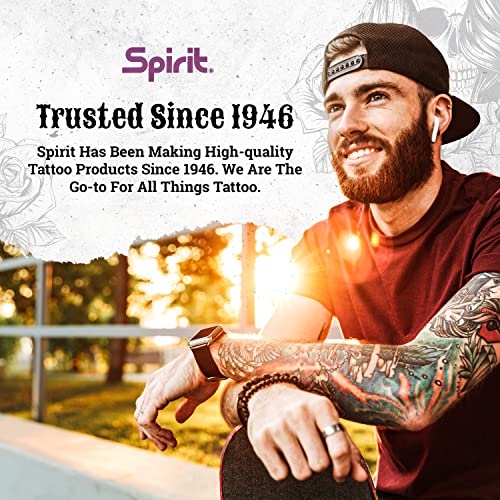 Spirit Freehand Tattoo Transfer Paper - A4-Size Freehand Tattooing Stencil Paper Certified Vegan with Vegetable Wax Easy Transfer Tattoo Paper (100ct)