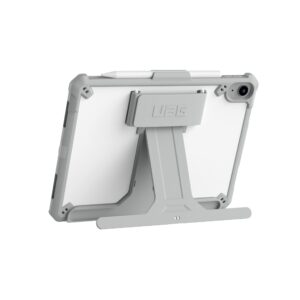 UAG Designed for iPad 10.9” 10th Gen 2022 Case Scout Healthcare White/Gray with Hand Strap, Kickstand Pencil Holder Rugged Lightweight Slim Impact Resistant Protective Folio Cover by URBAN ARMOR GEAR