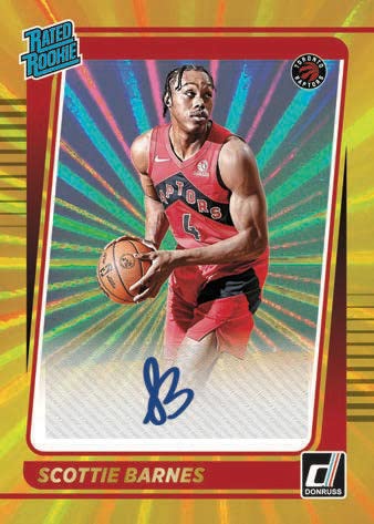 Panini Prestige 2021-22 Donruss Basketball Blaster Box - 88 Trading Cards (Orange and Purple Parallels)