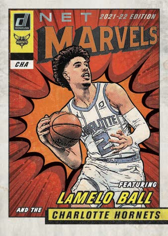 Panini Prestige 2021-22 Donruss Basketball Blaster Box - 88 Trading Cards (Orange and Purple Parallels)