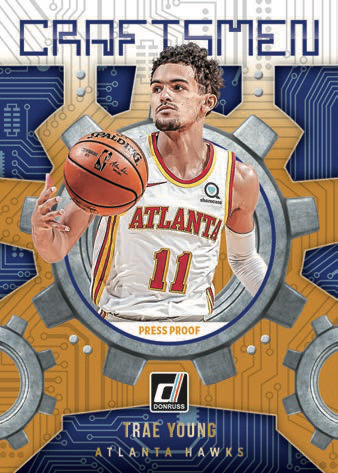 Panini Prestige 2021-22 Donruss Basketball Blaster Box - 88 Trading Cards (Orange and Purple Parallels)