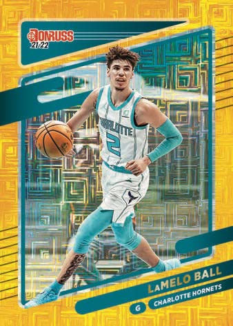 Panini Prestige 2021-22 Donruss Basketball Blaster Box - 88 Trading Cards (Orange and Purple Parallels)