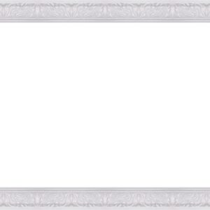 Frame My TV Deco TV Frames -Tuscan Pearl Compatible ONLY with Samsung The Frame TV (Fits 2021-2024 Frame TV, 50")