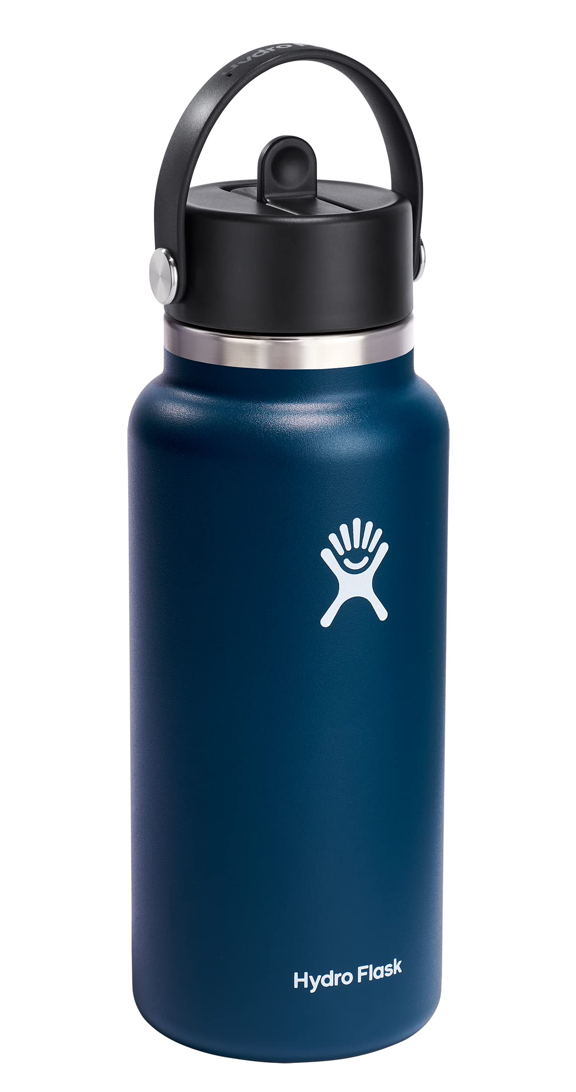 Hydro Flask Wide Flex Straw Cap Indigo 32 Oz