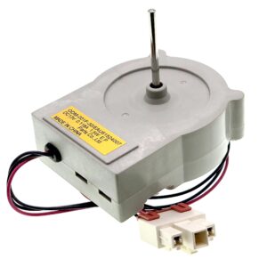 eau61524007 refrigerator evaporator fan motor compatible with lg, kenmore, samsung refrigerator, replace eau60694510, ps10058947, ap5950081