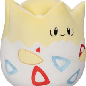 Squishmallows Pokemon 14-Inch Togepi Plush - Add Togepi to your Squad, Ultrasoft Stuffed Animal Large Plush, Official Jazwares Plush