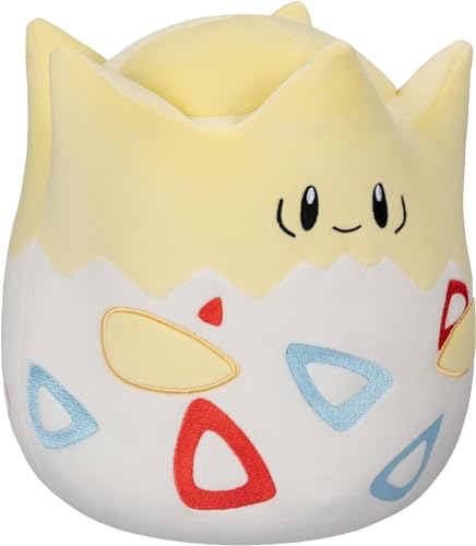 Squishmallows Pokemon 14-Inch Togepi Plush - Add Togepi to your Squad, Ultrasoft Stuffed Animal Large Plush, Official Jazwares Plush