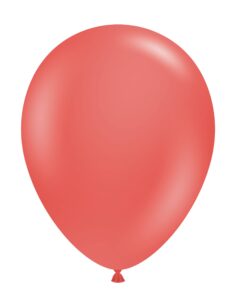 5" tuf tex aloha latex balloons (50 per bag)