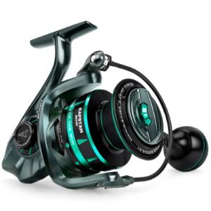 kastking kapstan elite spinning reel, high speed saltwater spinning reel, size 4000