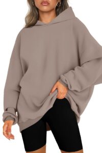 efan fall outfits 2024 hoodies for women oversized sweatshirts fashion clothes solid basic soft loose winter tops sweaters