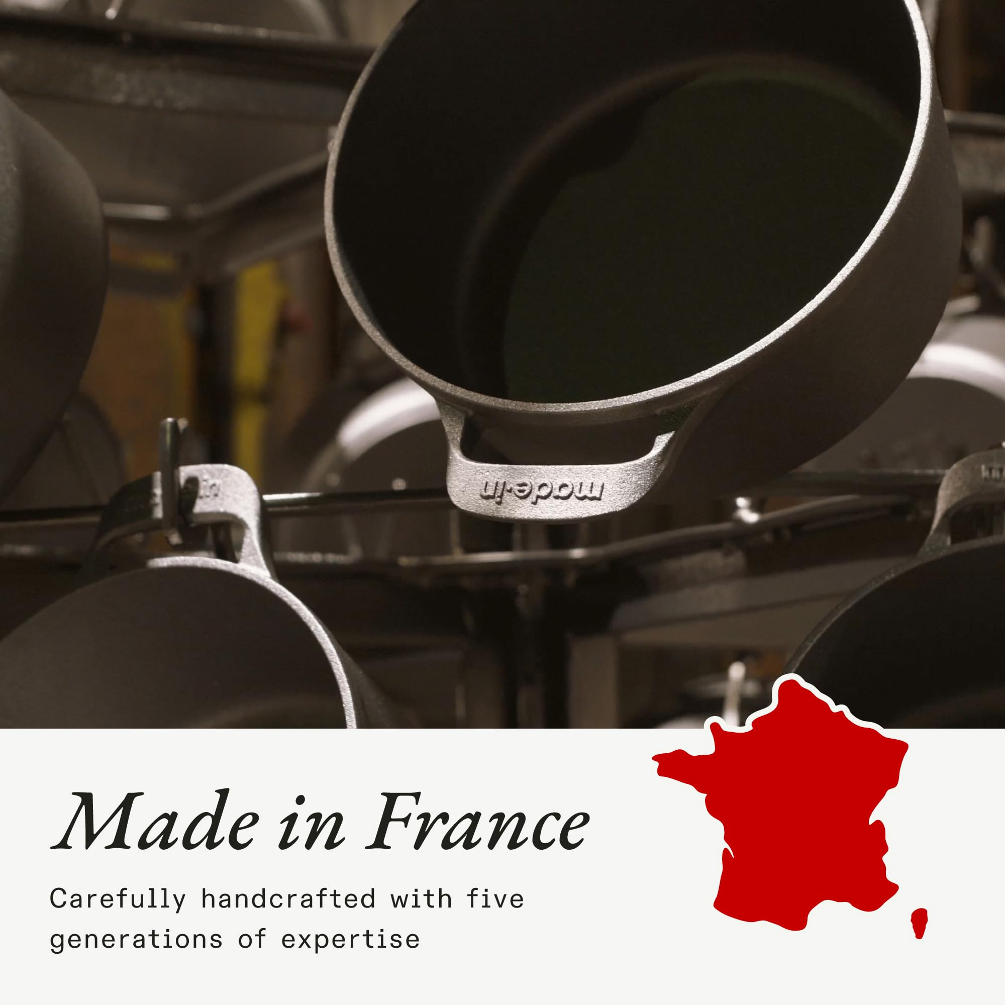 Made In Cookware - Dutch Oven 5.5 Quart - Linen - Enameled Cast Iron - Exceptional Heat Retention & Durability - Professional Cookware - Crafted in France - Induction Compatible