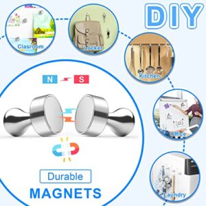 12Pcs Strong Magnets for Whiteboard, Fridge Magnets Adults, Refrigerator Magnets, Magnets Fridge, Small Strong Magnets for Kitchen, Office, Classroom, Locker