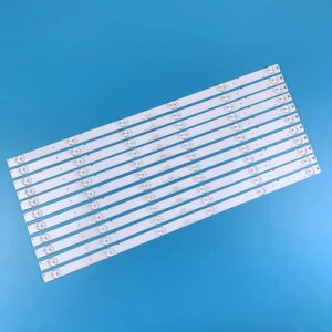 panmiled 11 pieces led backlight strips for hisense 50”tv svh500a22_rev06_6led_131113 50k23dg 50k22dg 50k20dg 50h5g 50h3 hd500df-b57/s0