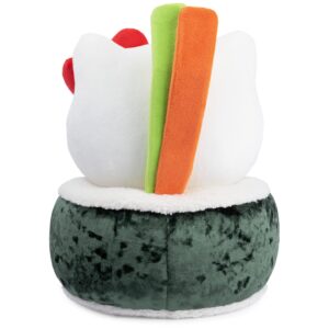 GUND Sanrio Hello Kitty Sushi Plush, Premium Stuffed Animal for Ages 1 and Up, Green/White, 10”