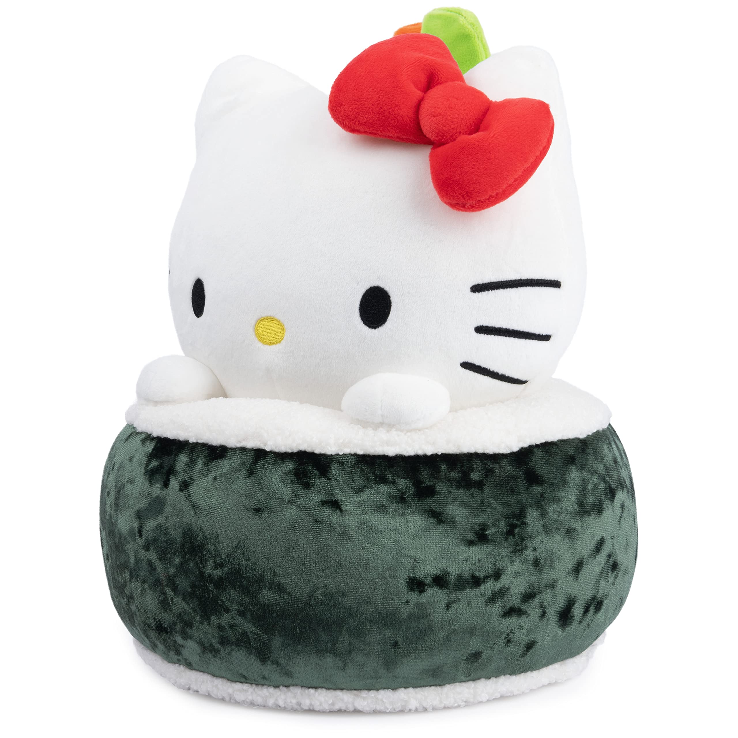 GUND Sanrio Hello Kitty Sushi Plush, Premium Stuffed Animal for Ages 1 and Up, Green/White, 10”