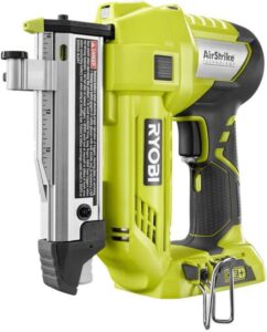 ryobi one+ 18v volt air strike 23 gauge cordless pin nailer p318 (renewed)