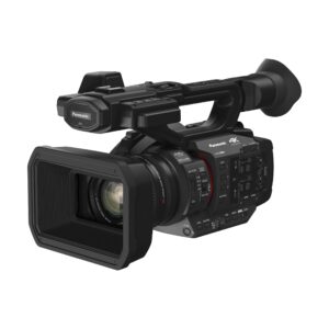 panasonic camcorder, professional quality 4k 60p, 1.0-inch sensor, 24.5mm wide-angle lens and optical 20x zoom, v-log, ethernet, simultaneous sdi/hdmi output, hd live streaming - hc-x2 (renewed)