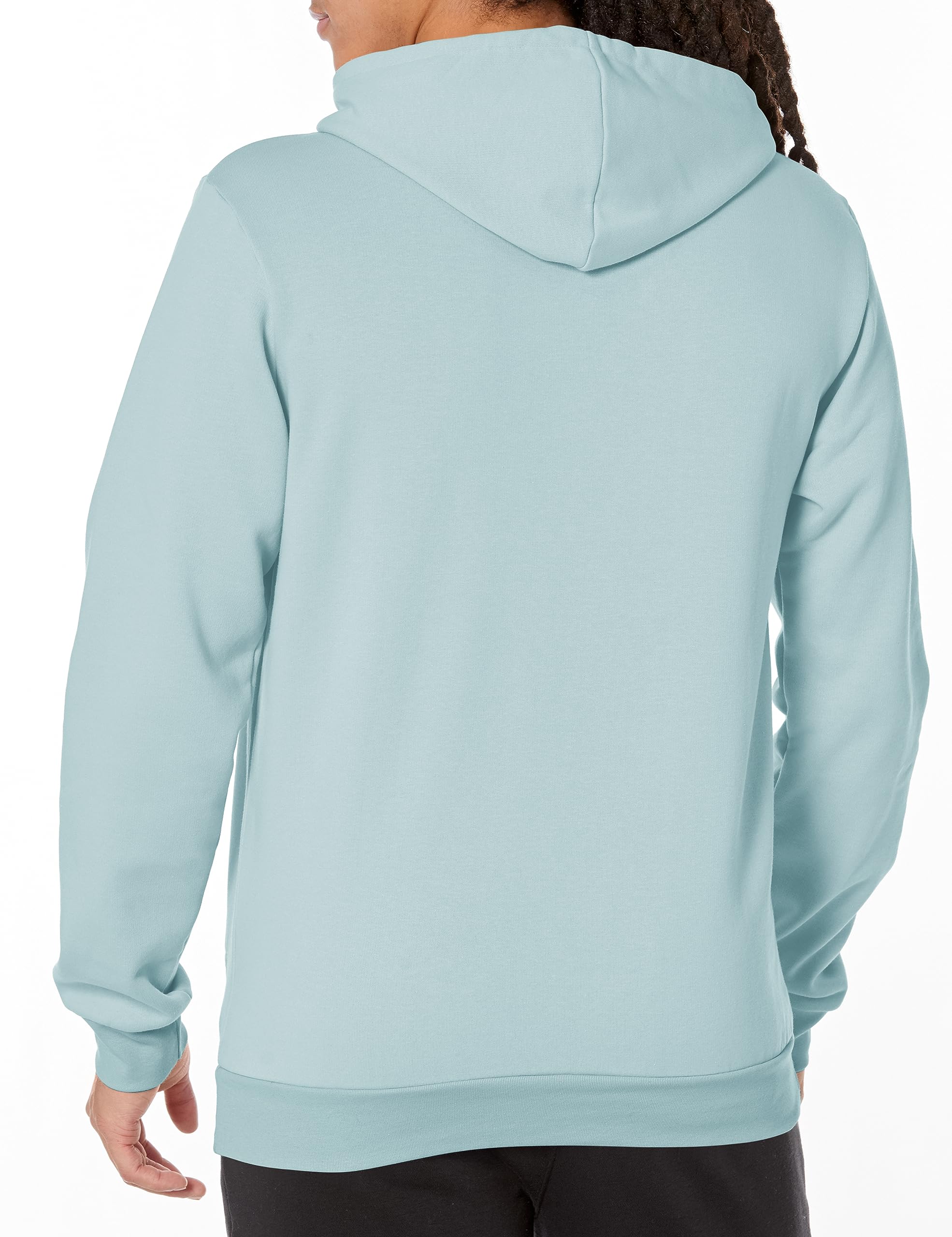 adidas Men's Essentials Fleece Hoodie, Wonder Blue, X-Large Tall