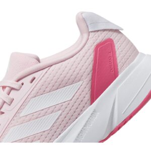 adidas Duramo SL Sneaker, Clear Pink/White/Pink Fusion, 11.5 US Unisex little kid