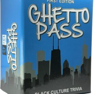 LewisRenee Ghetto Pass Black Culture Celebration Hood Trivia Game - Perfect Black Card Games for Black People & Those Who Love Black Culture Games Family Game Nights Urban Fun for All Ages