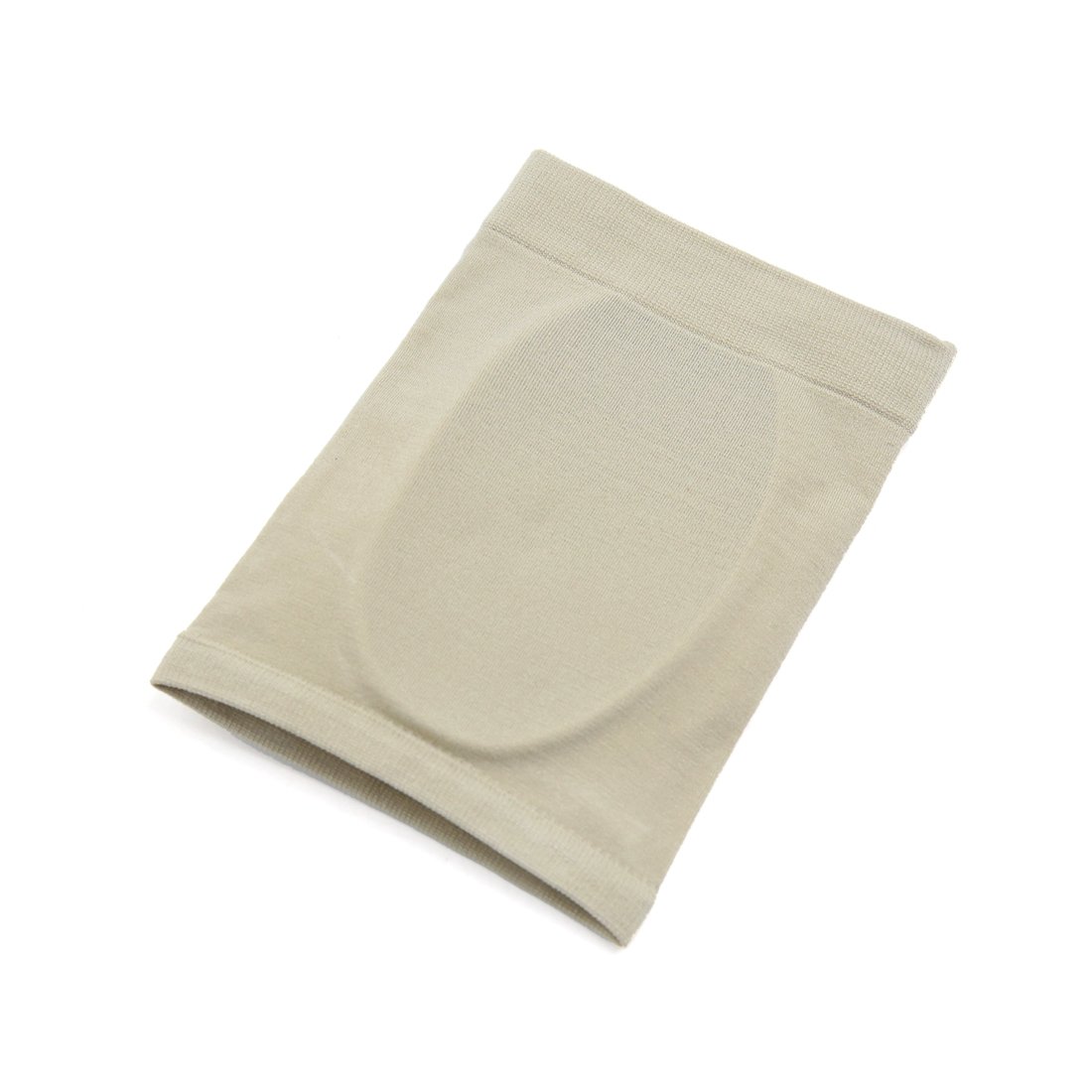 Qtqgoitem 1 Pair Khaki Oval Shaped Silicone Pad Foot Relaxation Protective Sleeves (model: 766 cdb 7d3 ede ddb)