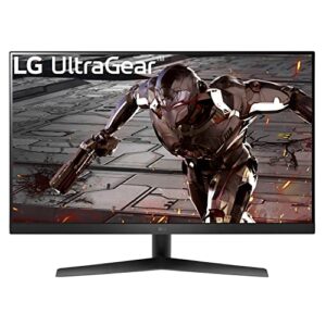 lg ultragear fhd 32-inch gaming monitor 32gn50r, va 5ms (gtg) with hdr 10 compatibility, nvidia g-sync, and amd freesync premium, 165hz, black