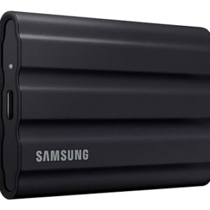 SAMSUNG T7 Shield 4TB Portable SSD - 1050MB/s, Rugged, Water & Dust Resistant, for Content Creators - Black