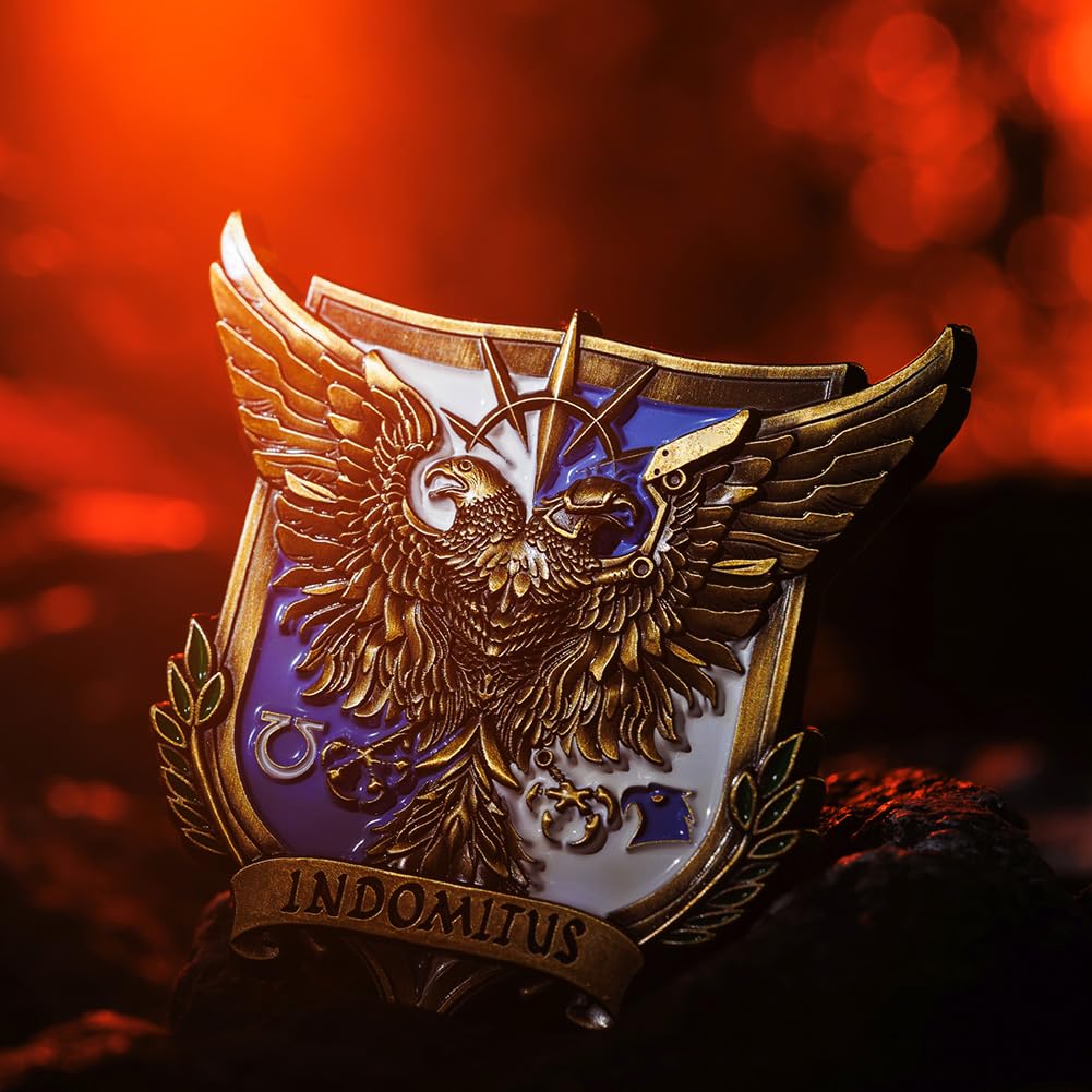 Starforged Brooch Roboute Guilliman Indomitus Crusade Campaign Badge Pin Badge Warhammer 40000