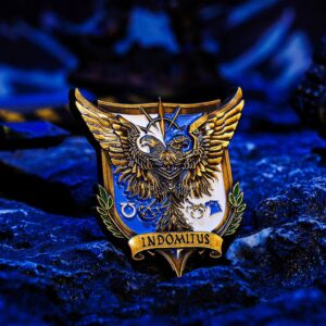 Starforged Brooch Roboute Guilliman Indomitus Crusade Campaign Badge Pin Badge Warhammer 40000