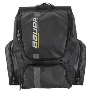 bauer elite wheel backpack bag, black, junior '21