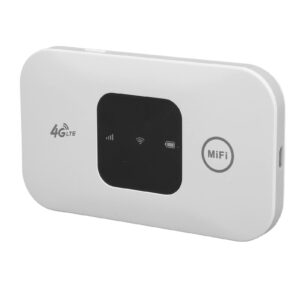 portable mini travel wireless 4g wifi router, mobile wifi travel lte router with sim card slot, 72 hours of standby 10 users sharing for phone laptop desktop tablet