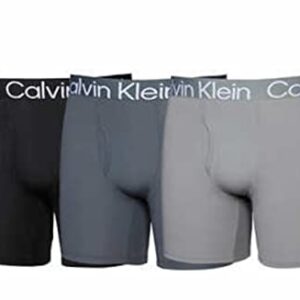 Calvin Klein Men`s Boxer Briefs Pack of 3 XL Grey Multi