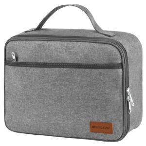 kissleaf lunch box for men women insulated lunch bag reusable lunch box for office work school leakproof freezable cooler lunch box for kids lunch bag for adults