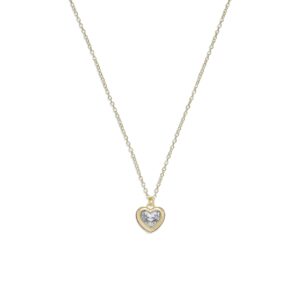 Coach Women's Heart Pendant Necklace