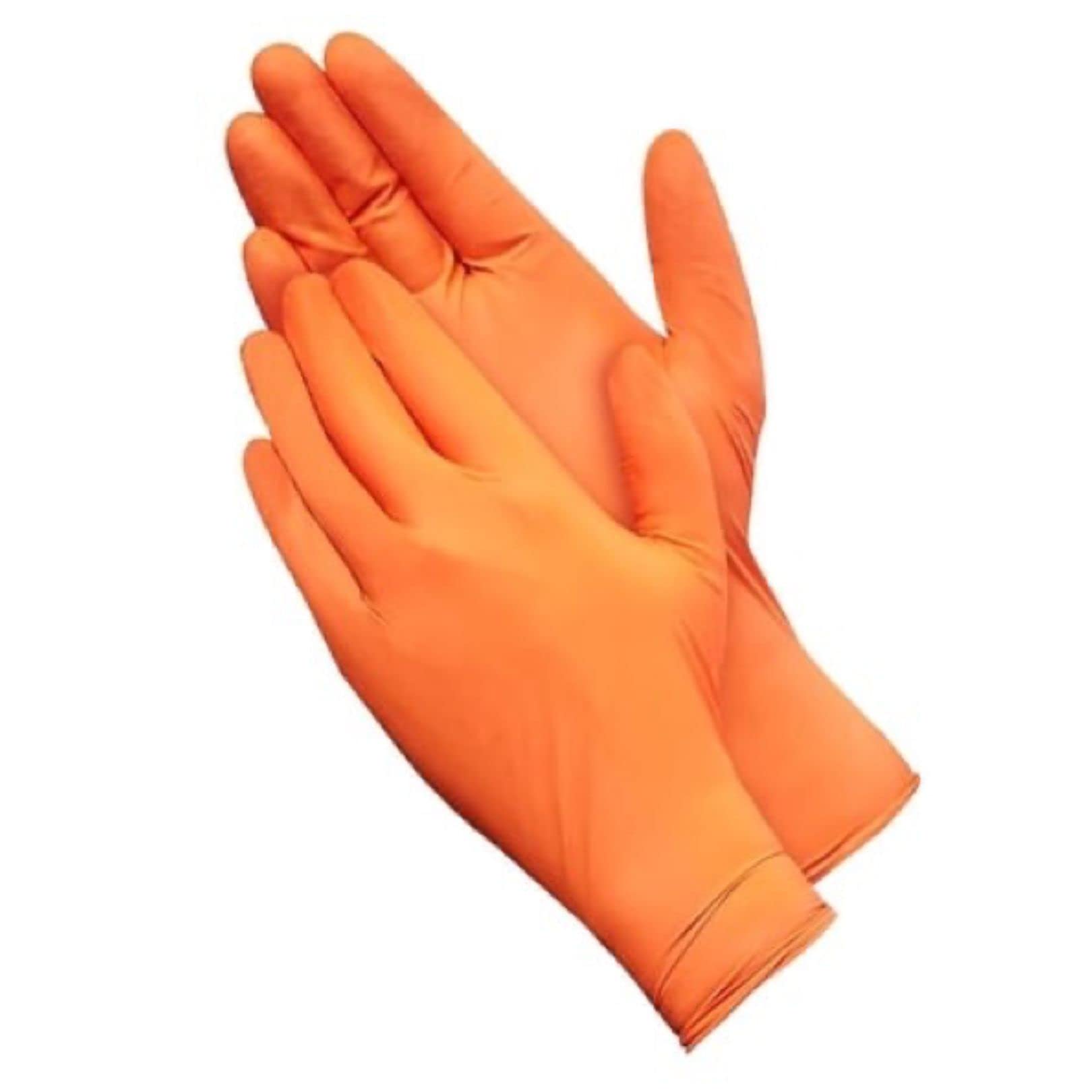 American Safety Glove Latex Disposable Low Protein Natural Rubber Non-Allergy 7 MIL 1 box of 100 (Medium, 100, Count)