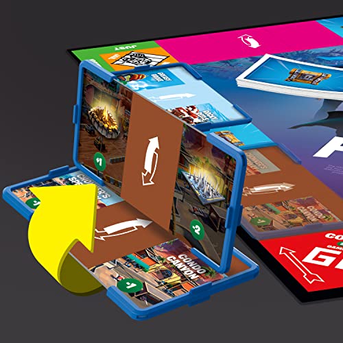 Hasbro Gaming Monopoly Flip Edition: Fortnite Board Game for Ages 13 Game Inspired by Fortnite Video Game, Board Games for Teens and Adults, 2-4 Players