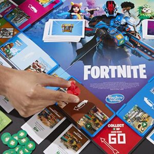 Hasbro Gaming Monopoly Flip Edition: Fortnite Board Game for Ages 13 Game Inspired by Fortnite Video Game, Board Games for Teens and Adults, 2-4 Players