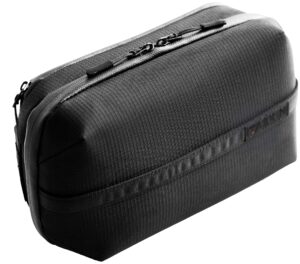 taskin new doppler 2 | toiletry bag/dopp kit for men | fits full sized toiletries | easy access | ykk zippers | water resistant