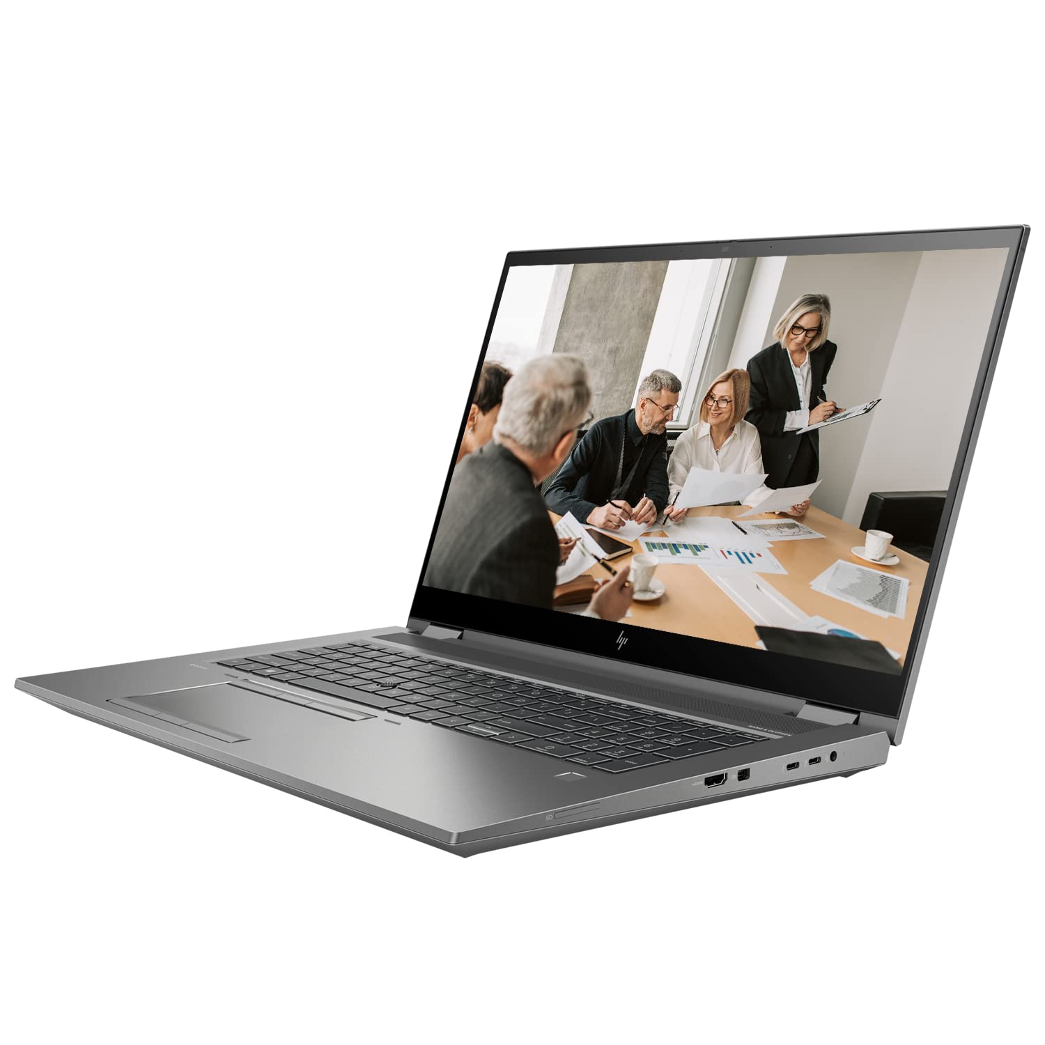 HP ZBook Fury G8 Mobile Workstation, 17.3'' FHD Screen, Intel Core i7-11800H, 16GB RAM, 512GB SSD, IR Camera, HDMI, RJ45, Smart Card Reader, Mini DP, FP Reader, Backlit KB, Wi-Fi 6, Windows 10 Pro