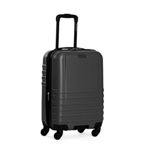 Ben Sherman Hereford Spinner Travel Upright Luggage, Grey, 20-Inch Carry On