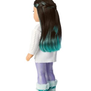 American Girl Corinne Tan Girl of the Year 2022 18-inch Doll and Book with Sweater, Leggings, and Boots, For Ages 8+