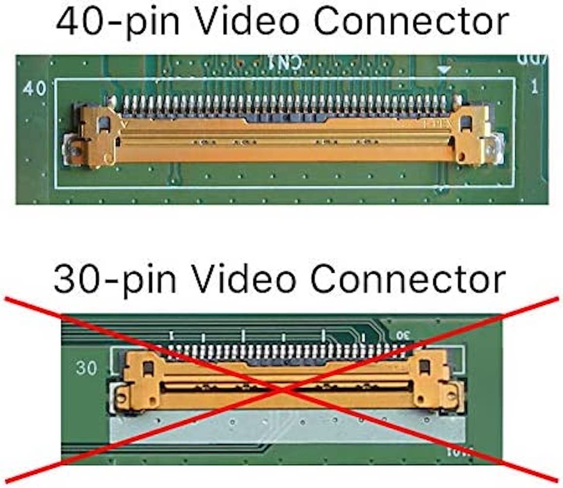 EM EMAJOR TECH New Screen Replacement for MSI GF65 9SD-1028US MS-16W1 1920X1080 FHD 144Hz Non-Touch Replacement LED Screen Display with Set of Adhesive Tape