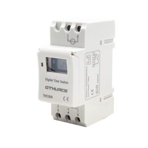 thc 15a (ac110v programmable timer relay 16 on off digital timer switch for controlling street lamps neon lamps production equipment, din rail(not included)