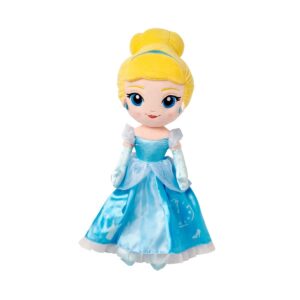 disney cinderella plush doll, cinderella, princess, official store, adorable soft toy plushies and gifts, perfect present for kids, medium 14 inches, age 0+