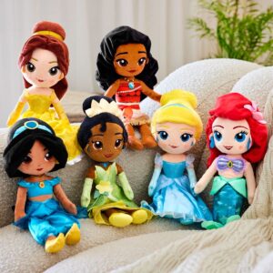 Disney Cinderella Plush Doll, Cinderella, Princess, Official Store, Adorable Soft Toy Plushies and Gifts, Perfect Present for Kids, Medium 14 Inches, Age 0+