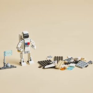 LEGO Creator 3 in 1 Space Shuttle Building Toy for Kids, Creative Gift Idea for Boys and Girls Ages 6 and Up, Build and Rebuild This Space Shuttle Toy into an Astronaut Figure or a Spaceship, 31134