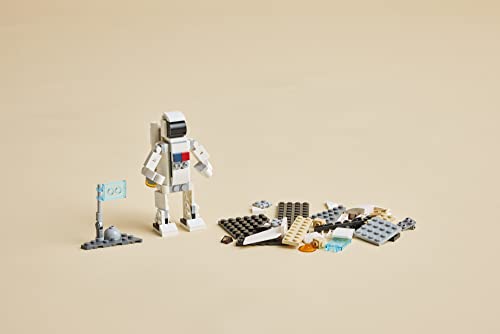 LEGO Creator 3 in 1 Space Shuttle Building Toy for Kids, Creative Gift Idea for Boys and Girls Ages 6 and Up, Build and Rebuild This Space Shuttle Toy into an Astronaut Figure or a Spaceship, 31134