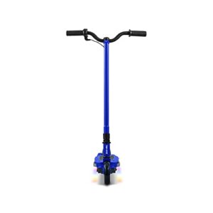 Jetson Echo X Kids Electric Scooter, Lava LED Light-Up Deck, Thumb Throttle, 80-Watt Motor, Up To 9 MPH, Run Time Up To 40 Minutes, Ages 8+, Blue, JECHOX-BLU