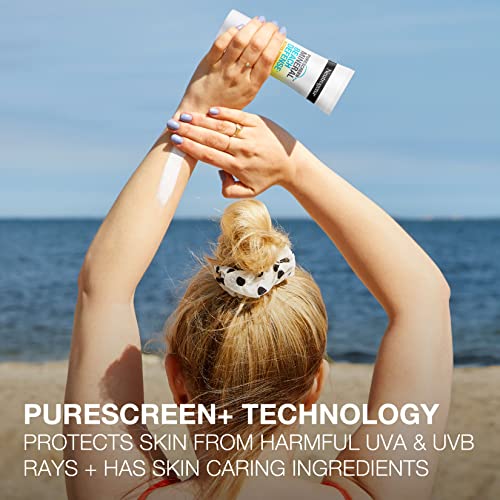 Neutrogena Purescreen+ Mineral Beach Defense Active Performance Body Lotion Sunscreen with Broad Spectrum SPF 30, Quick Drying and Water-Resistant 80 Minutes UVA/UVB Protection, 3.0 fl. oz