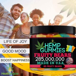 Hеmр Gummies Premium Gummy Bears-Natural Organic Pure Hеmр Oil Infused-Great Party Edible Candy-for Peace and Relaxation, Discomfort, Muscles, Joints-Made in USA